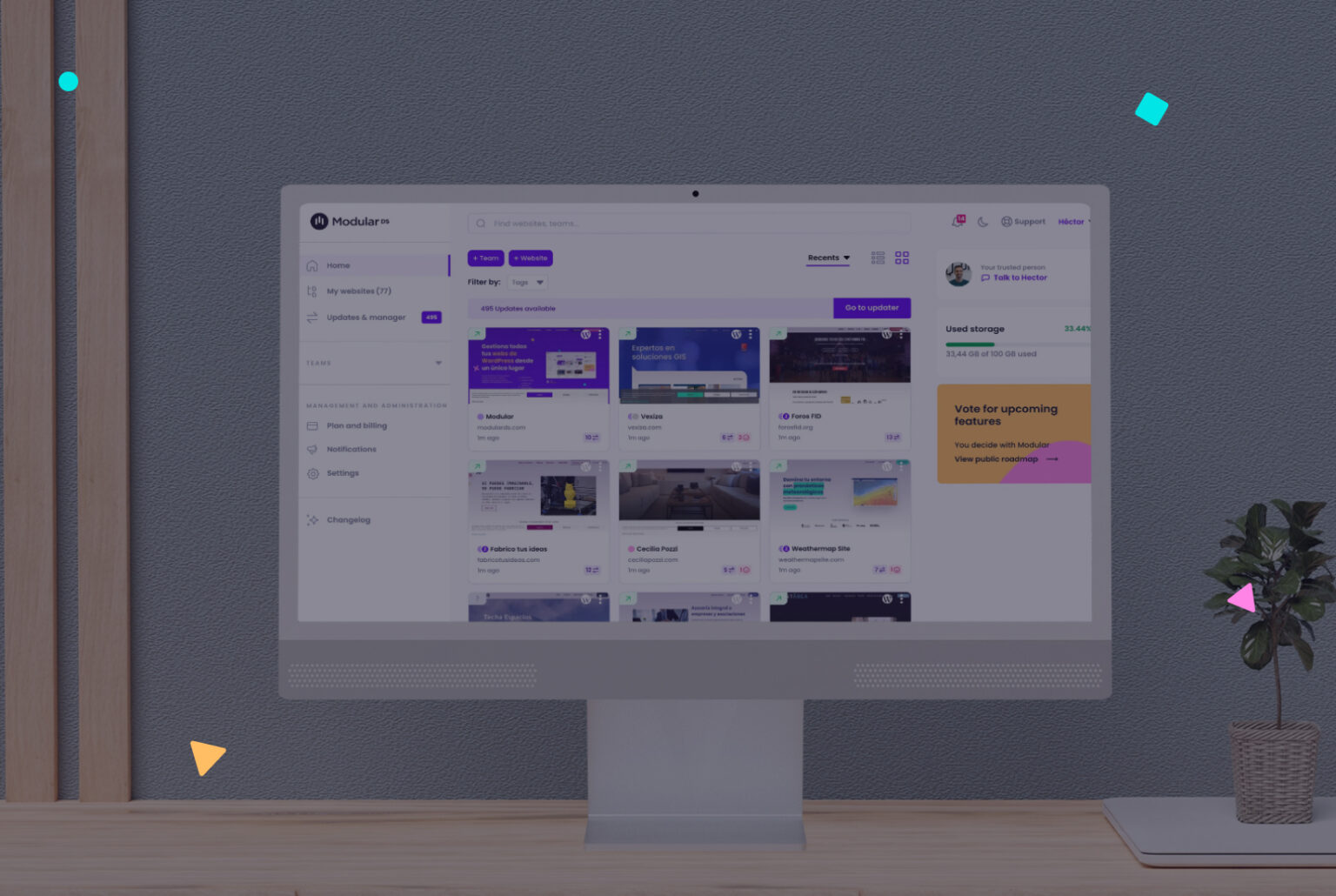 Modular DS | Centraliza la gestión de tus webs de WordPress