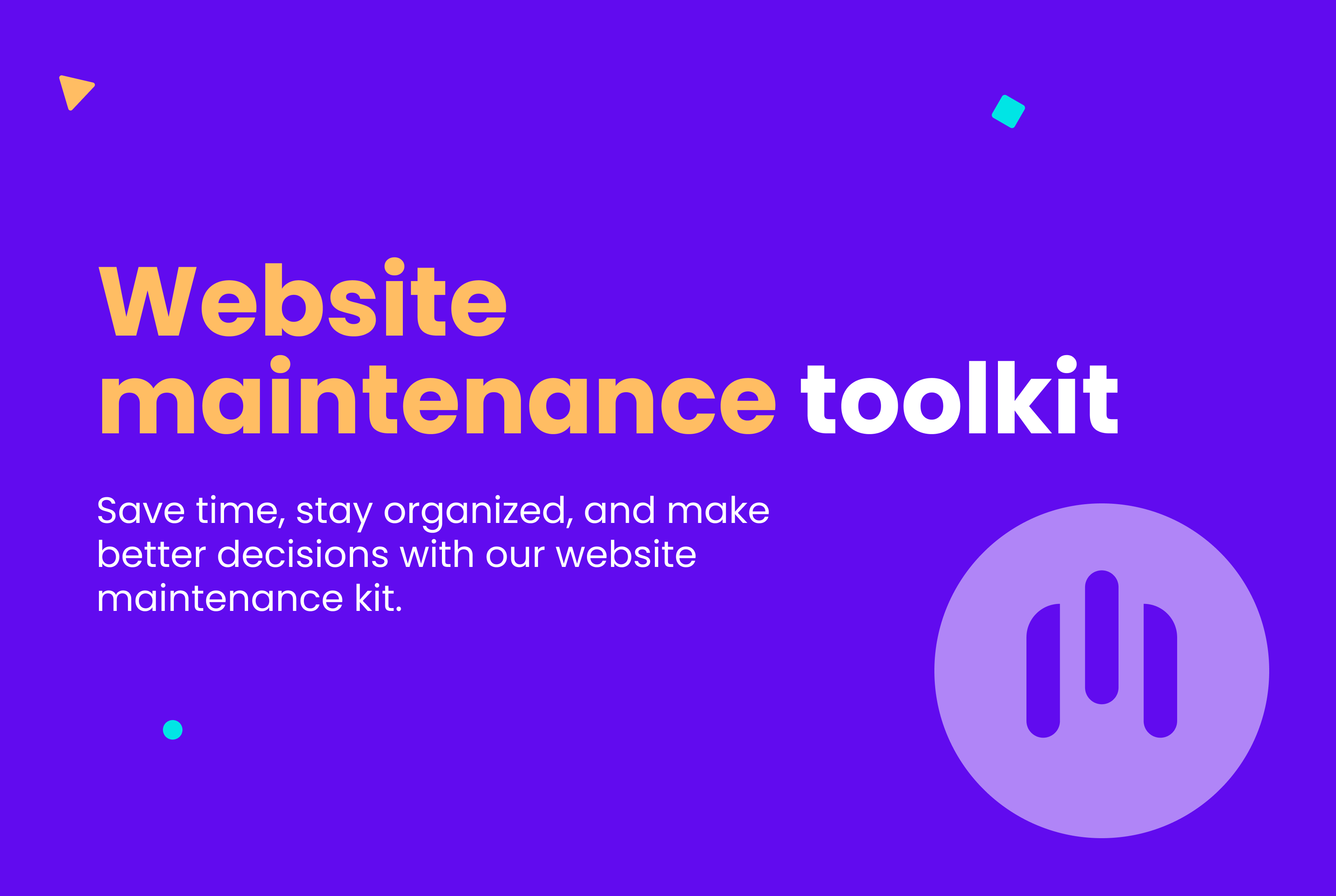 Website Maintenance Toolkit | Modular DS